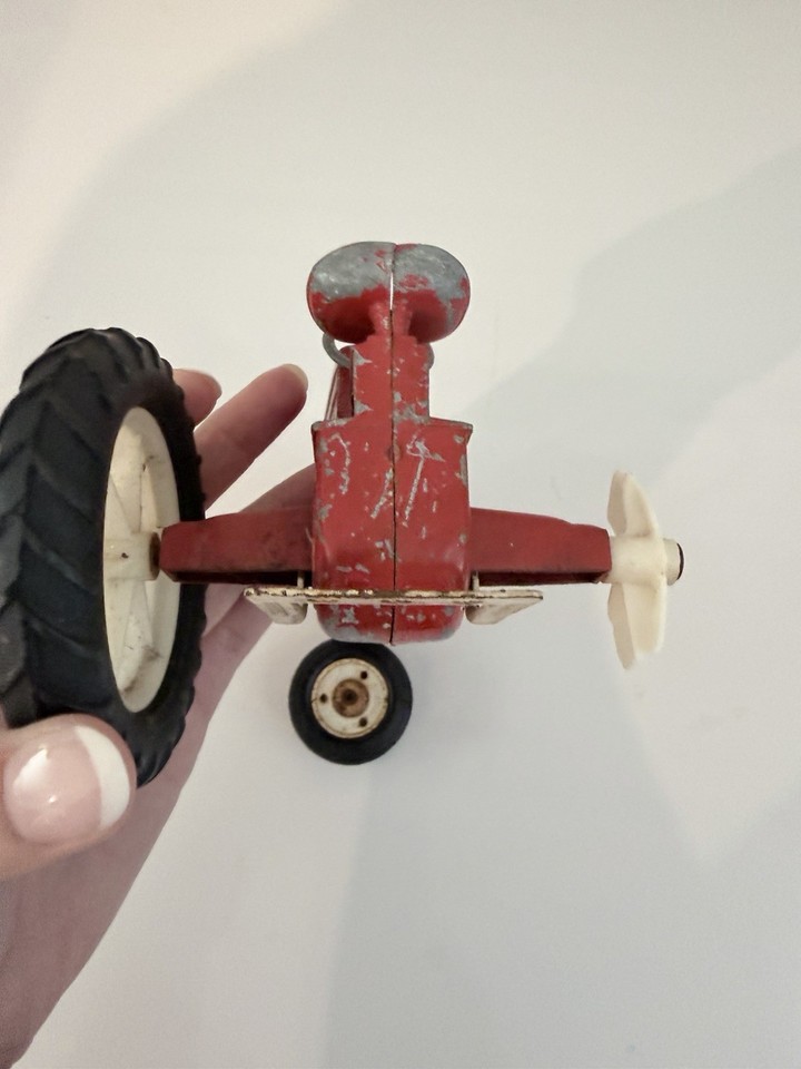 Vintage Tru-Scale Red Toy Tractor For Parts Repair Farm Toy | eBay