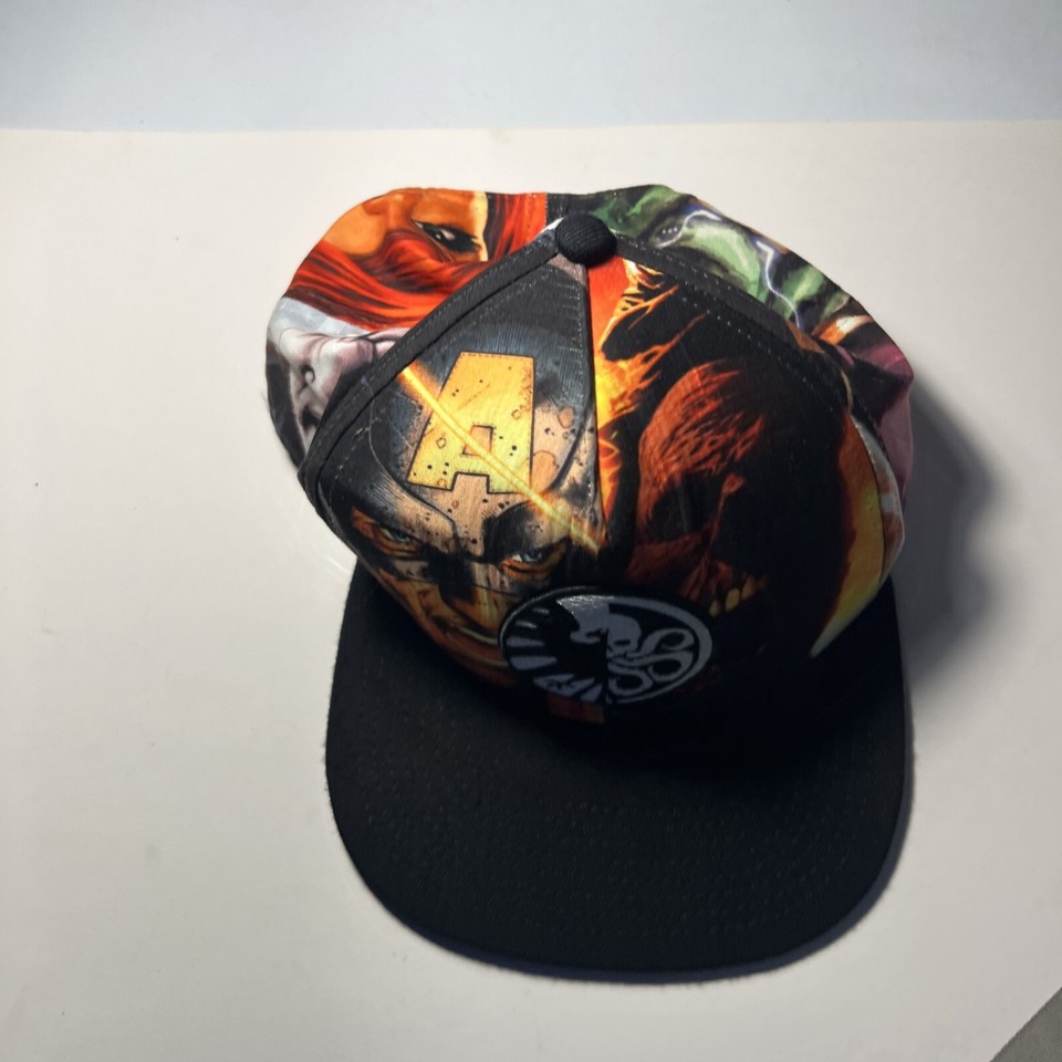 MARVEL HAT AGENTS OF SHIELD vs HYDRA SNAPBACK CAP Captain American ...