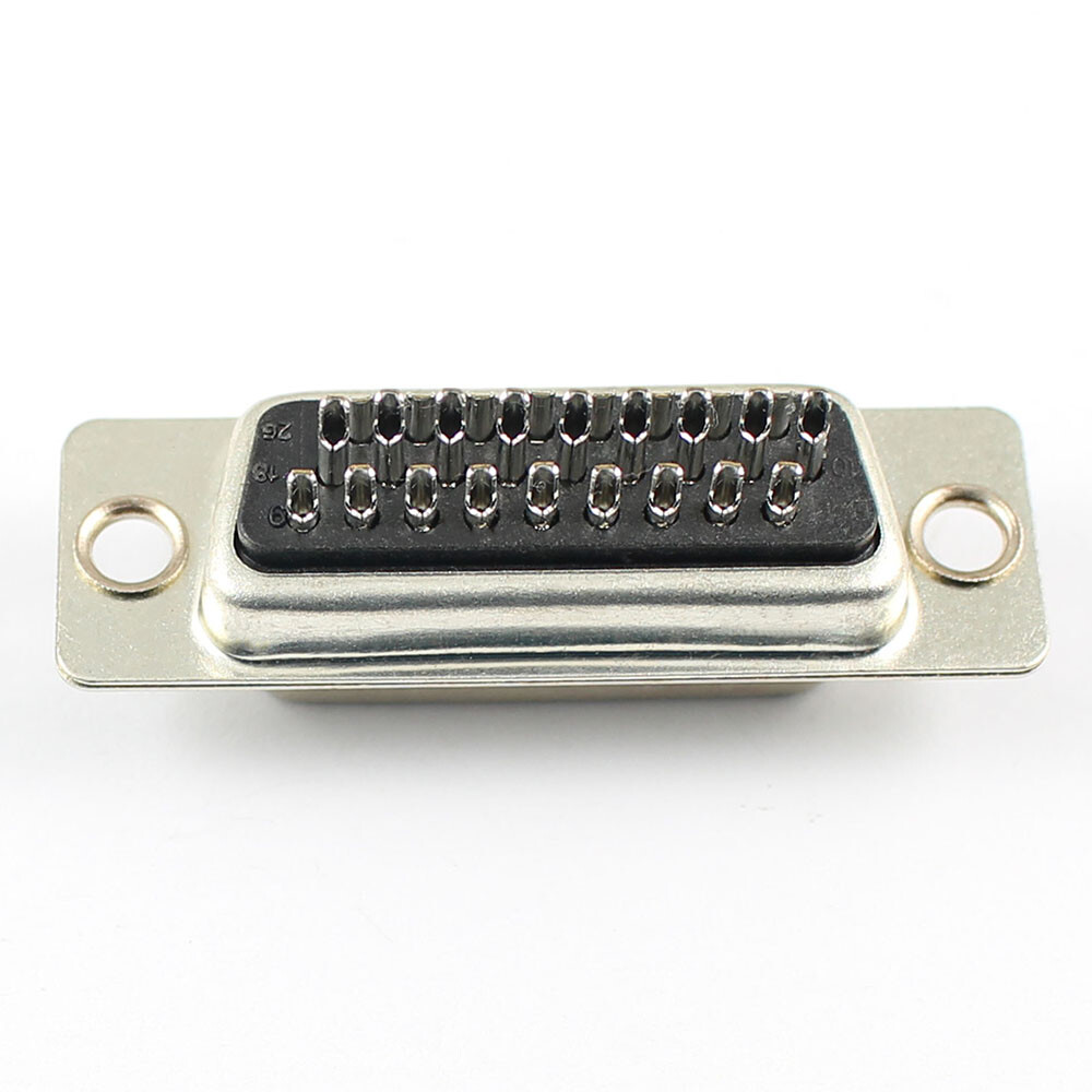 5Pcs HD D-SUB 26 Pin Female Solder Type Adapter Connector 3 Rows ...