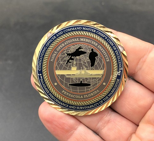 US Navy Naval Operational Medicine Institute Florida Challenge Coin ...