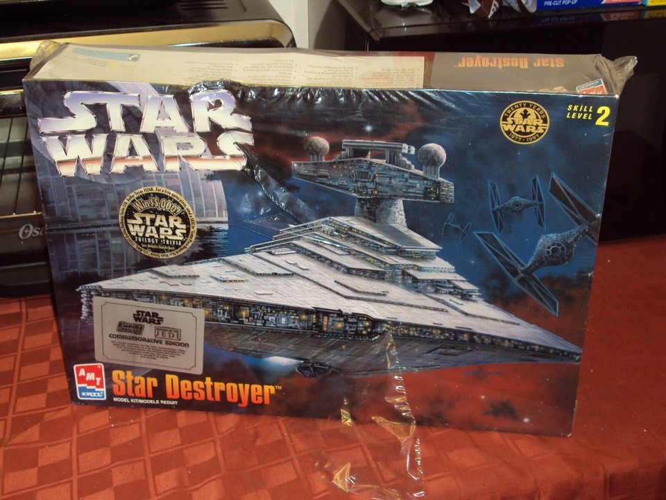 Vintage c1997 AMT Star Wars Star Destroyer Commemorative Edition ...