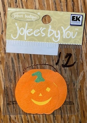 RARE Jolees Mini Pumpkins Picking Harvest Jack-O-Lanterns 🎃 Scrapbook ...