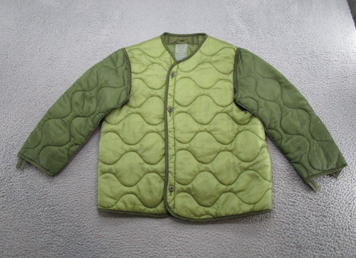 Liner Cold Weather Military Coat Olive Green Army Field Jacket Button ...