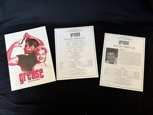 Grease It's Still the Word by Jim Jacobs & Warren Casey with Cast Bio ...