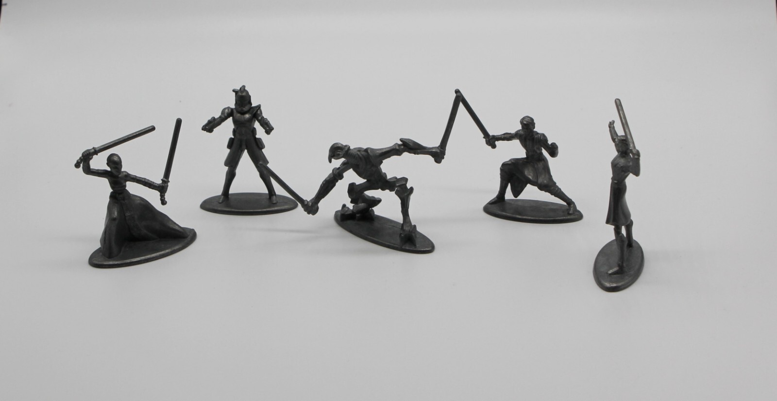 2008 Star Wars: The Clone Wars Set of 5 Metal LFL Figures Kids Toys ...