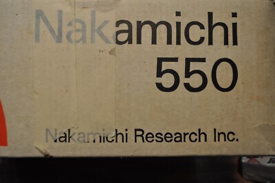 NAKAMICHI JAPAN 550 Dual Tracer Versatile Stereo Cassette System IN BOX ...