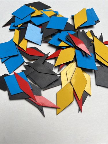 Fractiles 7 Magnetic Tile Toy Math Pattern Parent's Choice Award Travel ...