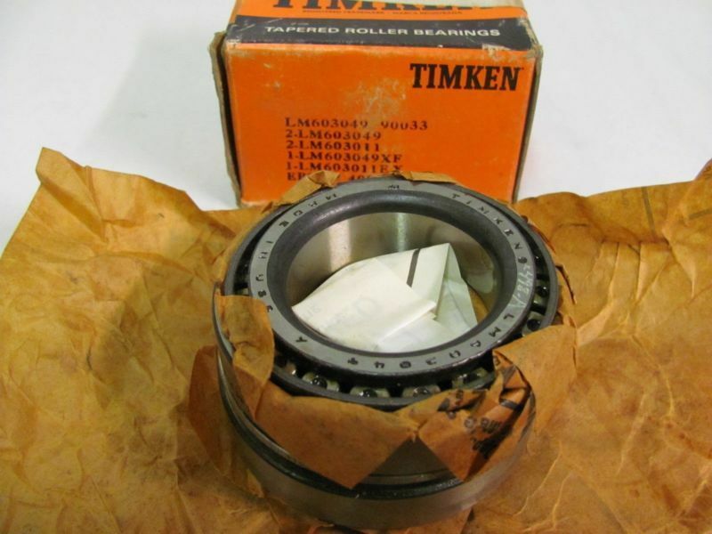 Timken LM603049 90033 Tapered Roller Bearing Set, New | eBay