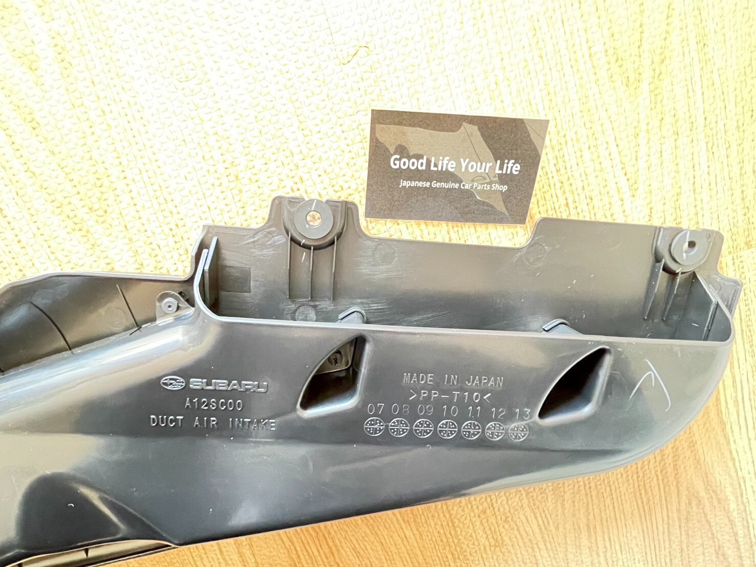 Subaru Genuine OEM 46012SC000 Air Cleaner Inlet Duct Tube Intake 09-13 ...