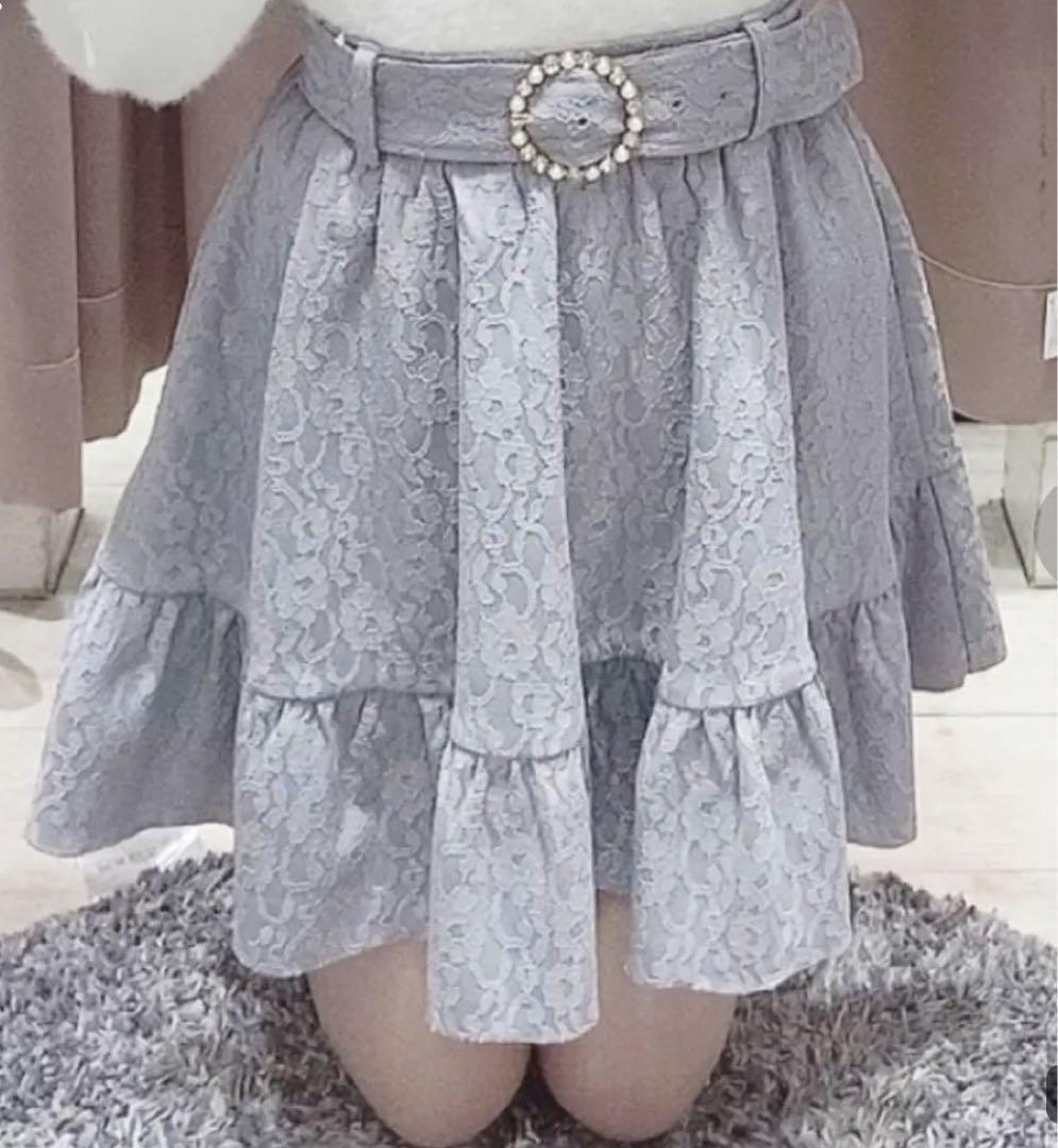 Evelyn All Lace Skirt Mass Produced Mine Type - Gem