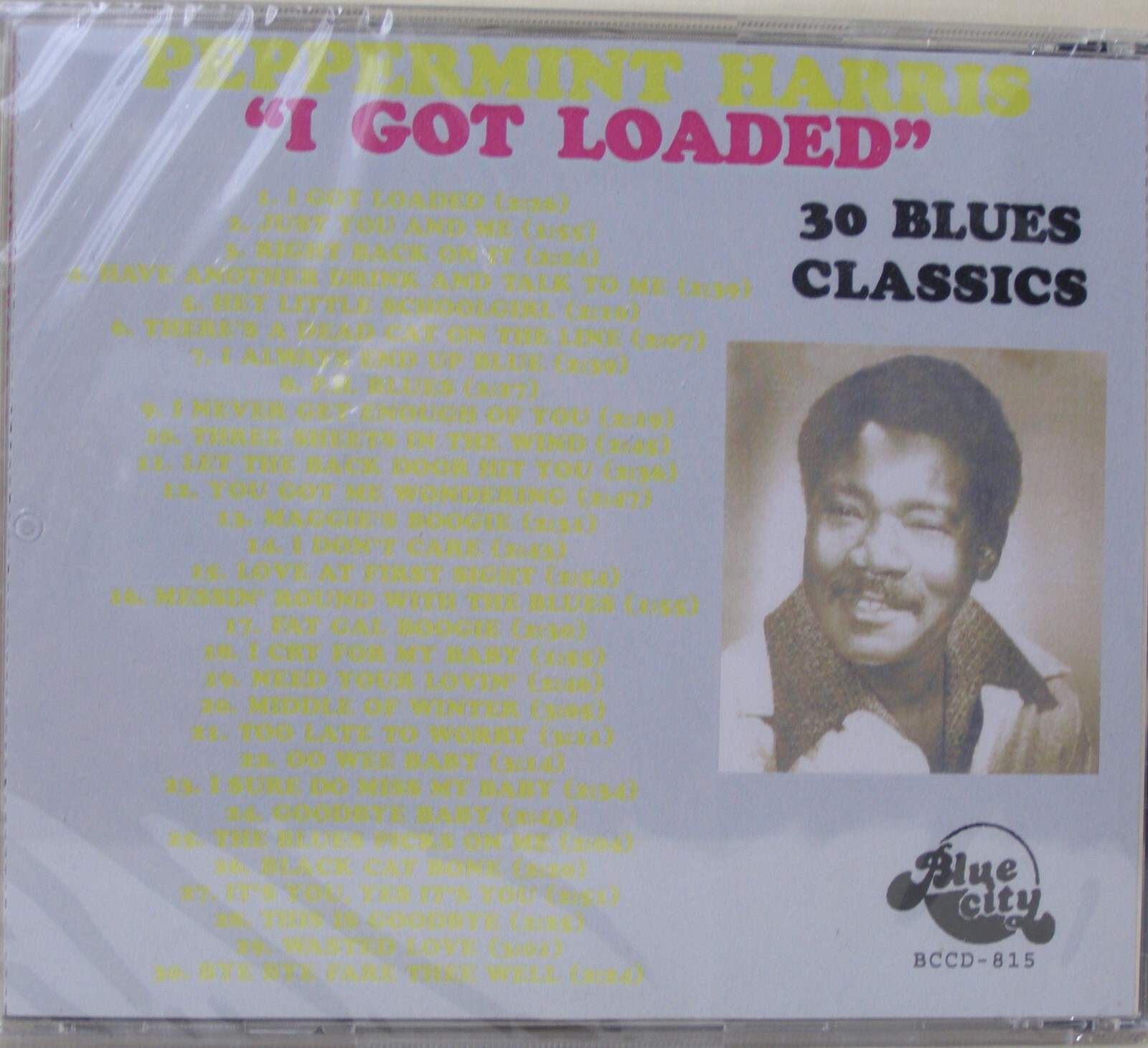 PEPPERMINT HARRIS - I GOT LOADED - 30 BLUES CLASSICS - CD - BRAND NEW ...
