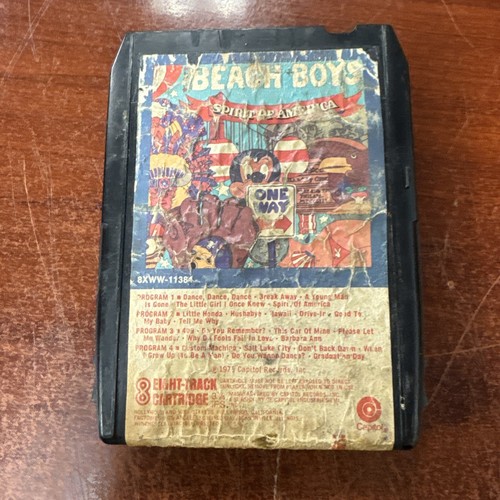 The Beach Boys Spirit of America eight track tape played through | eBay