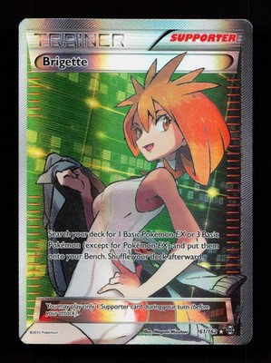 Brigette (Full Art) 161/162 Ultra Rare XY - BREAKthrough Pokémon Card ...