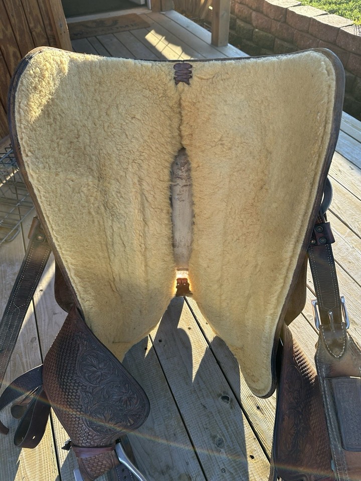 Horse Tack - 16” Cowhorse Equipment Tim Piland All Around Western ...