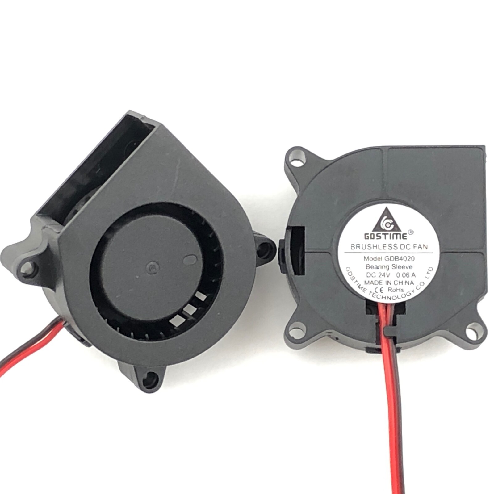 24V 40mm Blower Fan 4020 40mm x 20mm Turbo Cooling 3D Printer Rep Rap ...