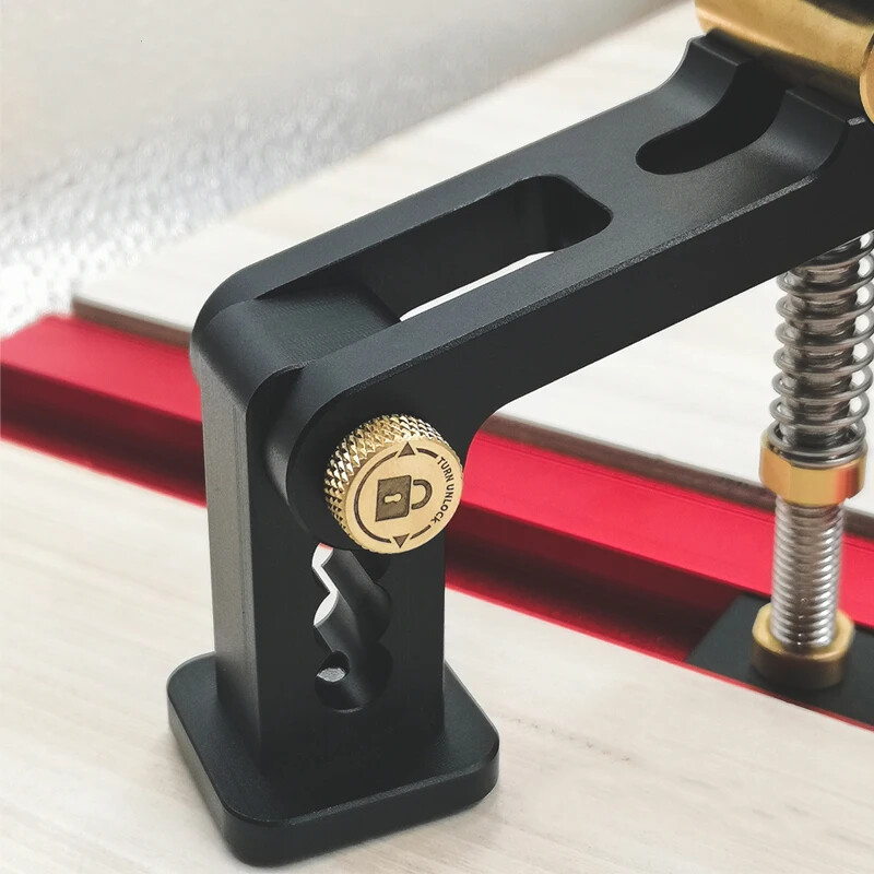 Woodworking Chute Pressure Plate Clamp Fast Positioning Clamp 45 Type ...