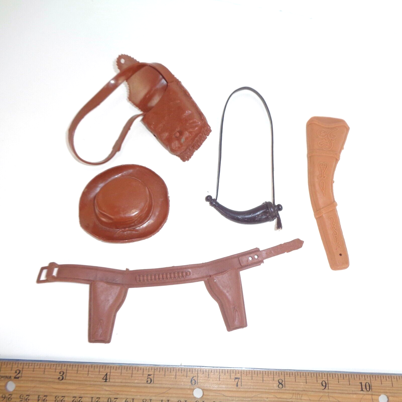 VTG Marx Johnny West Best of the Western DANIEL BOONE Figure Accessory ...