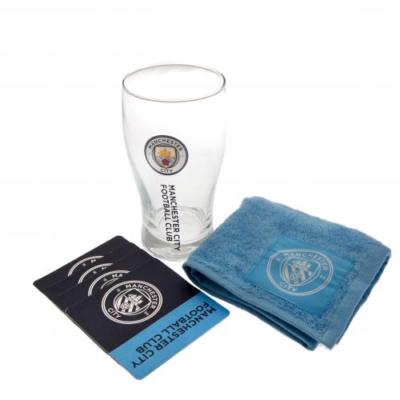 Manchester City FC Official Football Gift Mini Bar Set | eBay UK
