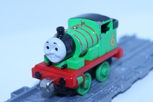 Thomas the Train & Friends Percy Diecast Metal Tank Engine Take N Play ...