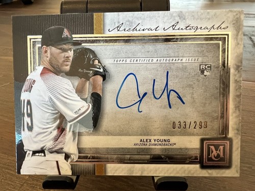 2020 Topps Museum Collection Alex Young Rookie Auto Autograph RC /299 ...