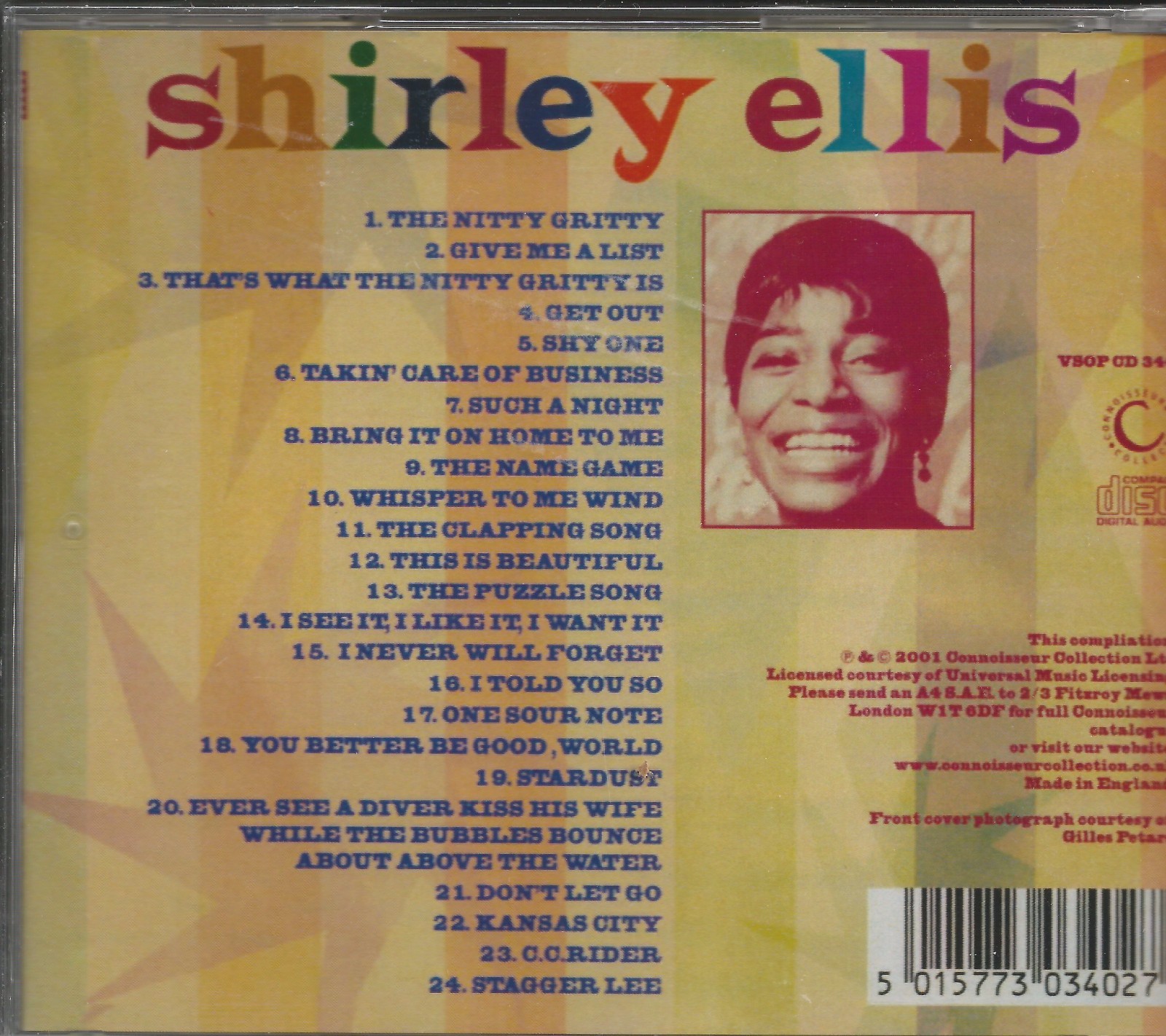 The Complete Congress Recordings by Shirley Ellis (CD, Jul-2001 ...