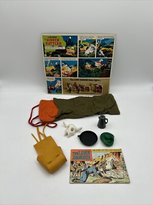 Hubley The Lone Ranger THE HIDDEN RATTLER adventure VTG 70's ...