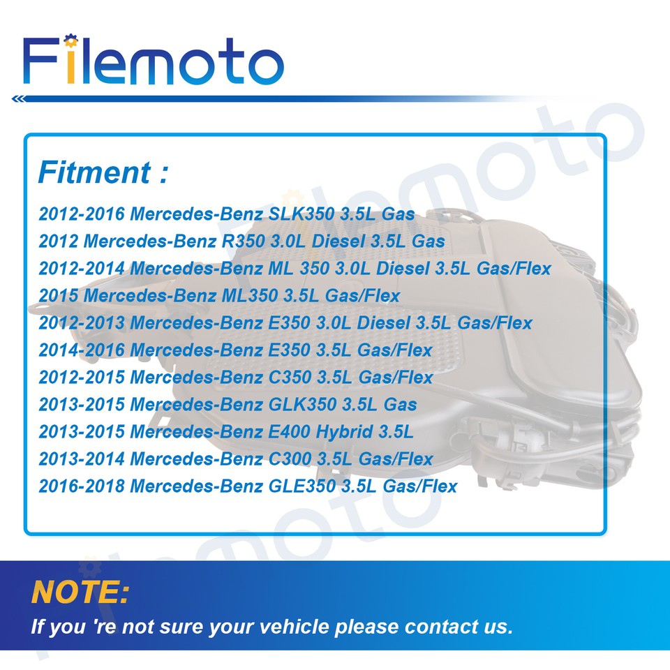 Intake Manifold for Benz 12-16 E350 SLK350 12-15 C350 ML350 13-15 ...