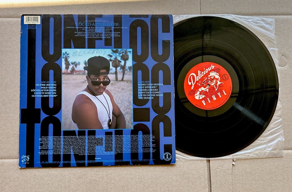 Tone-Loc Loc'ed After Dark Vinyl record 1989 Rap Hip Hop | eBay