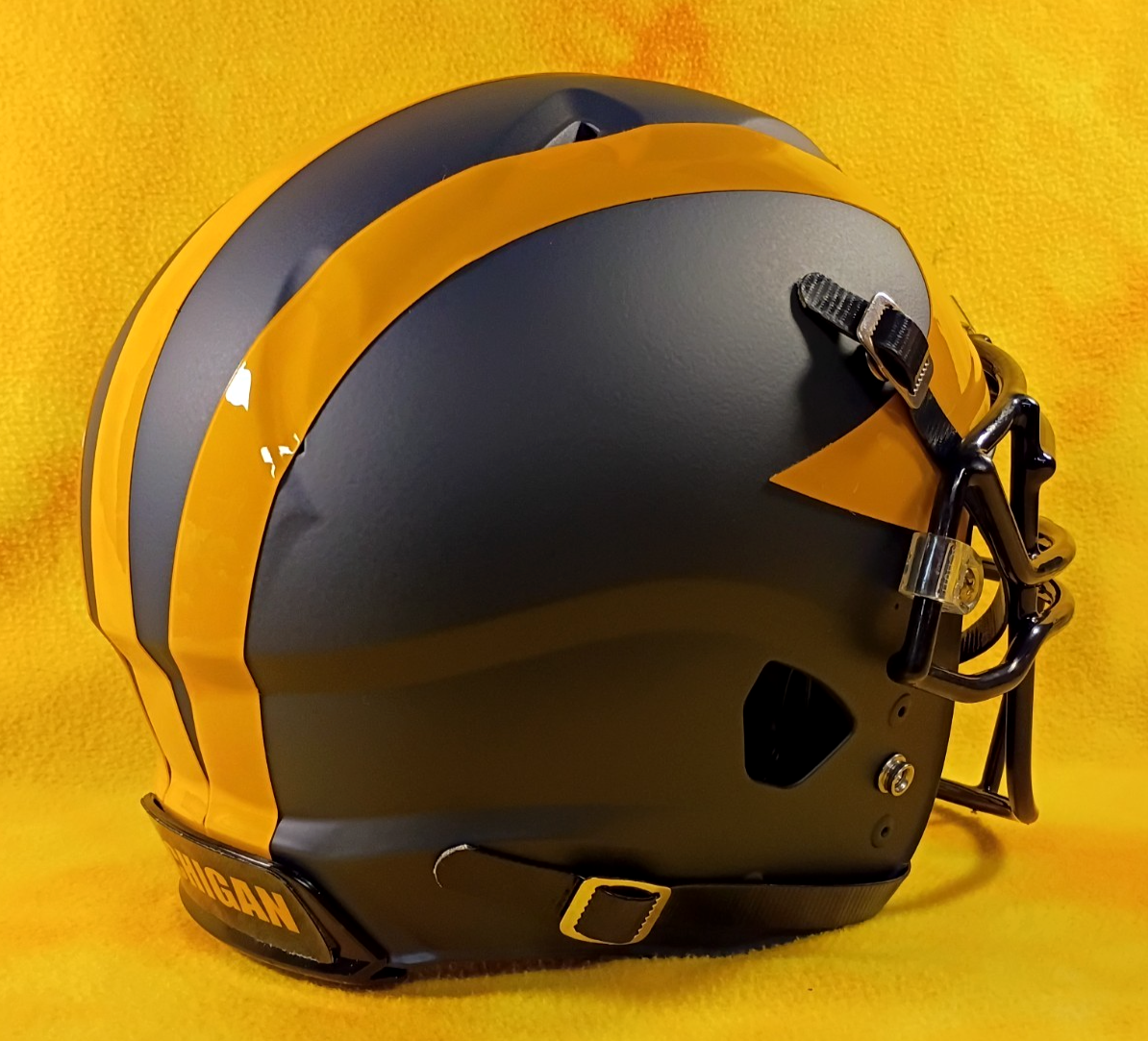 Michigan Wolverines fullsize Schutt Vengeance football helmet large | eBay