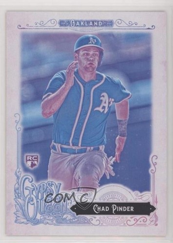 2017 Topps Gypsy Queen - Chad Pinder #134 Missing Black Plate (RC) for ...