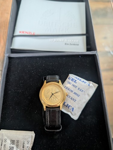 Kienzle "1 Deutsche Mark Goldmünze 1822" Automatic Armbanduhr Herren ...