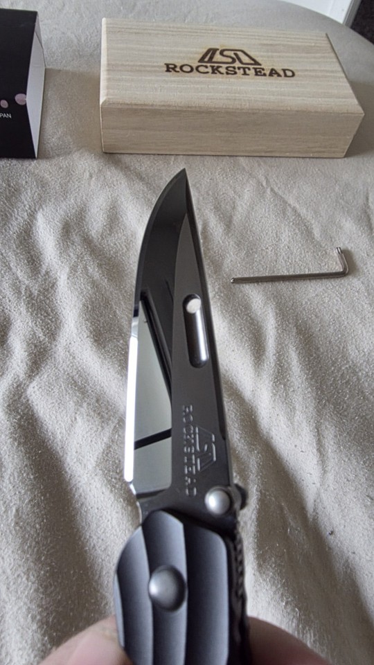 Rockstead Hizen Knife YXR7 DLC | eBay