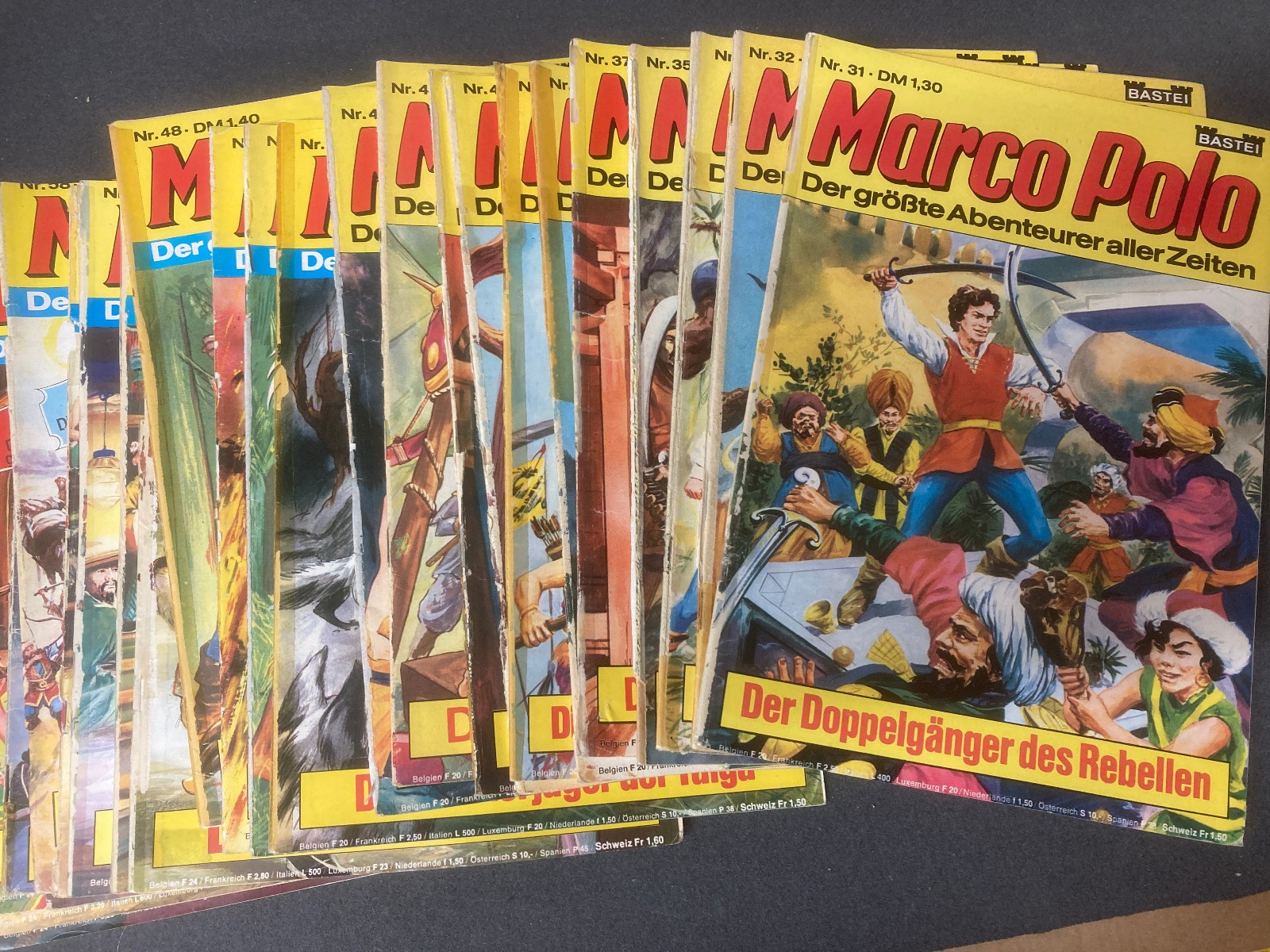 Bastei: 27 x MARCO POLO Comic Hefte (Bereich 31-80) [5940] | eBay.de