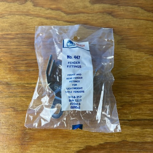 WALD BICYCLE FENDER HARDWARE SET WITH L BRACKET FOR SCHWINN & OTHERS ...