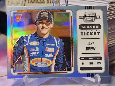2023 Panini Chronicles Racing Jake Drew Season Ticket Prizm | eBay