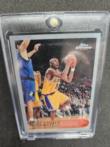 Kobe Bryant 1996-97 Topps Chrome #138 RC Rookie Card - REPRINT - Mint ...