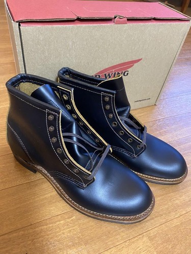 Red Wing 9060 Beckman Boot Flat Box Width D Black Men Size 8D High Top ...