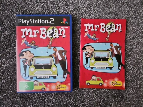 Mr Bean Sony PlayStation PS2 COVER & MANUAL ONLY - NO DISC ...