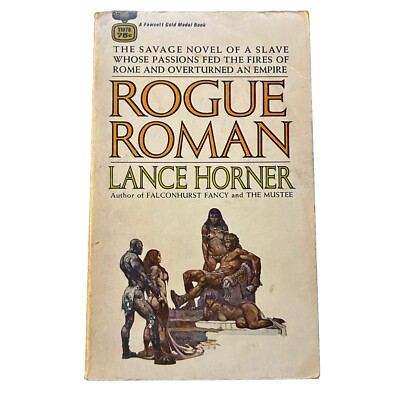 Rogue Roman by Lance Horner 1965 Fawcett Paperback w/Frazetta CoverGD ...