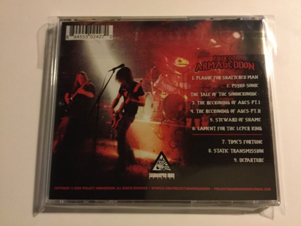 Project Armageddon - Departure (CD, 2000 - Project Armageddon) RARE ...