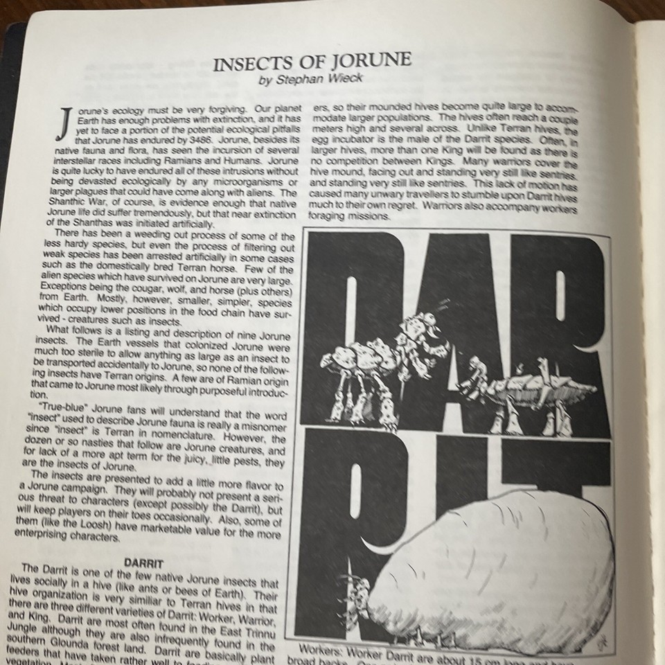 White Wolf Magazine #8 Runes Jorune Battletech RPG PBM Magick Spells D ...