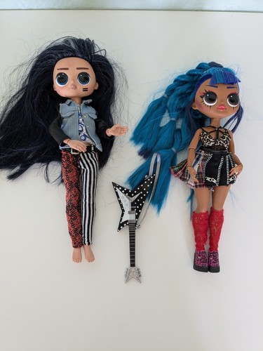 LOL Omg Surprise Fashion Doll Set 2 Remix Punk Grrrl & Rocker Boi Not ...