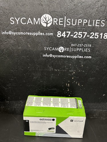 Lexmark 66S1H00 28,400 Page-Yield Toner - Black New Open Box, Never ...