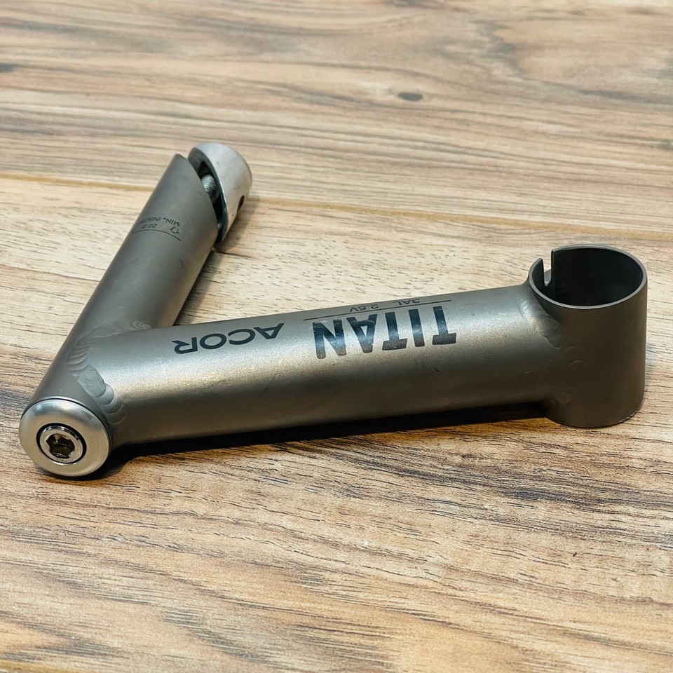 Titanium Acor Titanium Road Quill Stem 125 26.0 Matte Finish | eBay