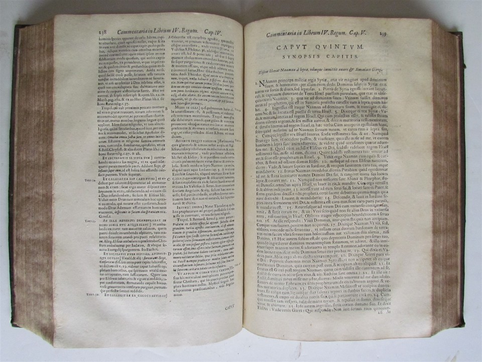 1664 BIBLE TORAH COMMENTARY OLD TESTAMENT IOSUE IUDICUM RUTH antique ...