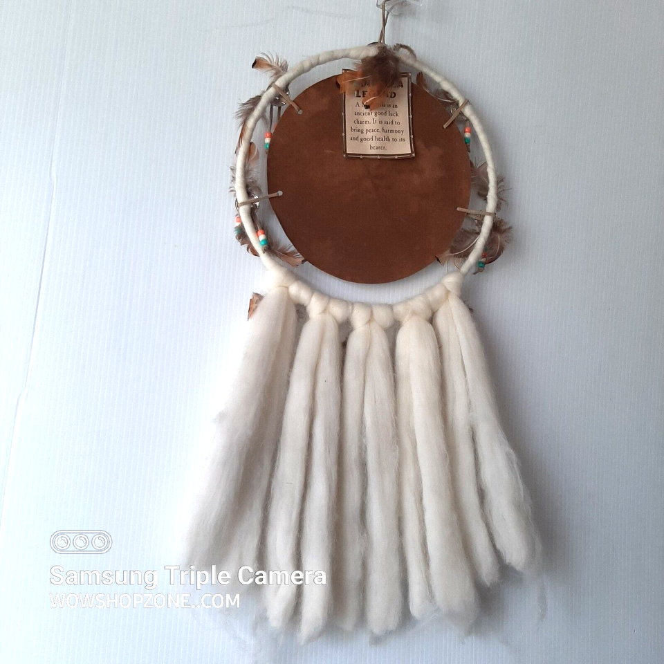 Vintage Native American Dream Catcher Indian Handmade Mandala Shield ...