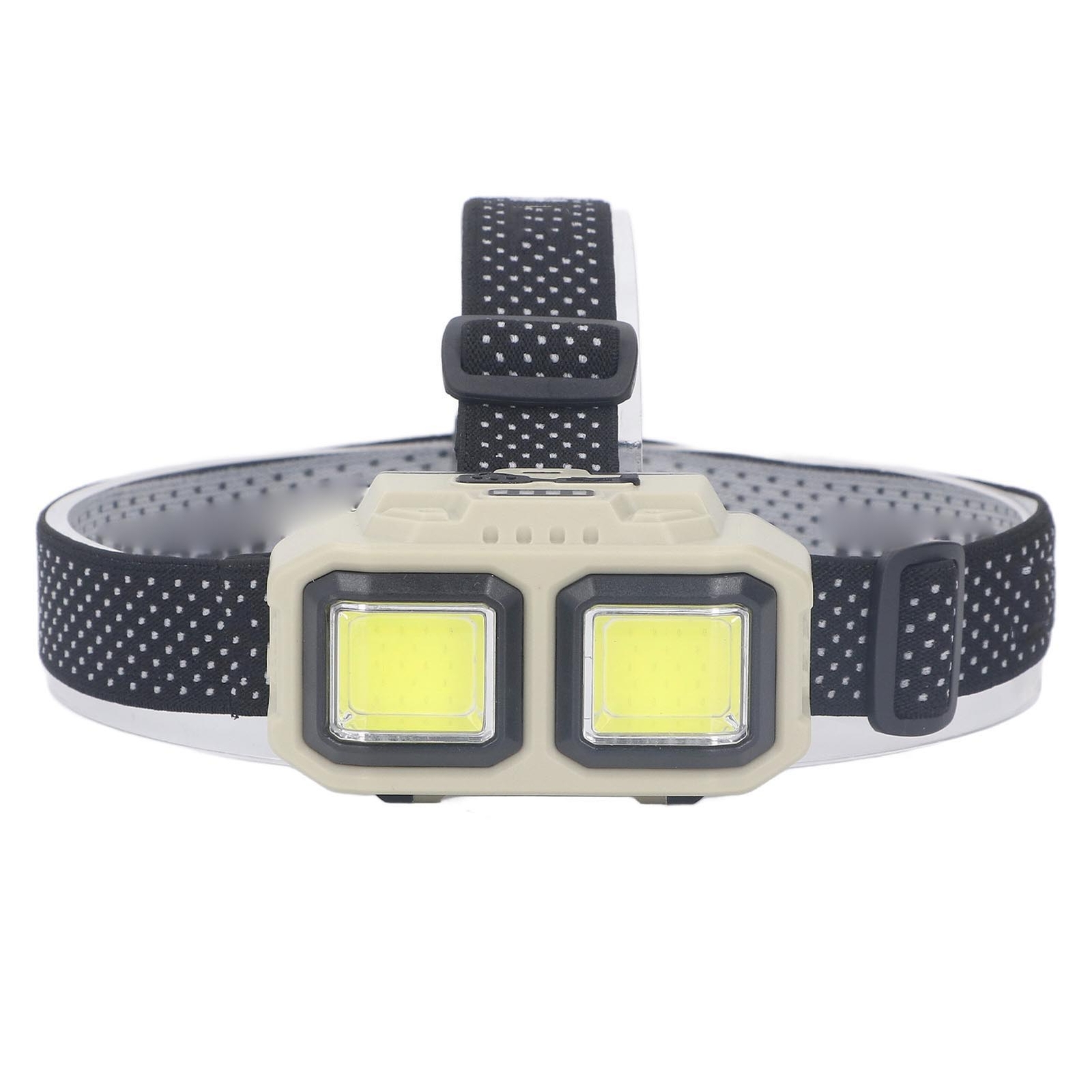 LED COB Headlamp Super Bright Camping Rechargeable Head Mounted ...