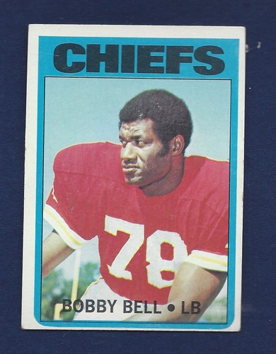 1972 TOPPS FOOTBALL #177 BOBBY BELL .99 SHIPPING L385 | eBay