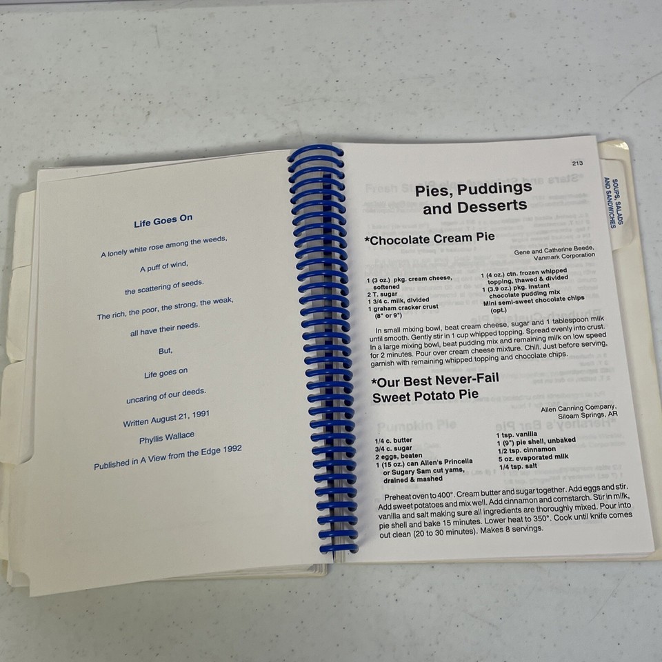 Vintage Cookbook Spiral Vanmark & Friends Creston IA Recipes & Tips ...