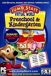 JumpStart 3D Virtual World: Preschool & Kindergarten (PC, 2009) for ...